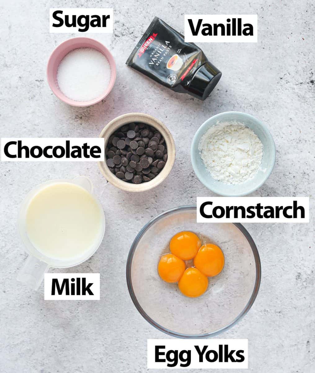 Chocolate Pastry Cream (Crème Pâtissière) - A Baking Journey