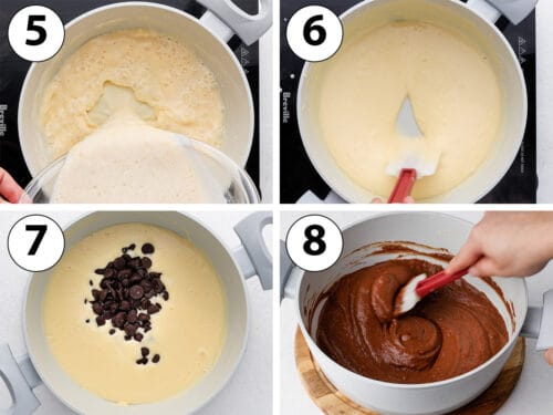 Chocolate Choux Buns (Chocolate Cream Puffs) - A Baking Journey