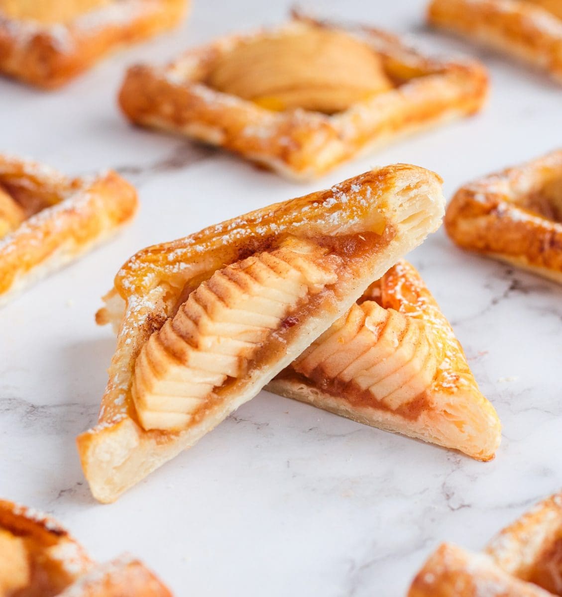 Puff Pastry Apple Tartlets - A Baking Journey