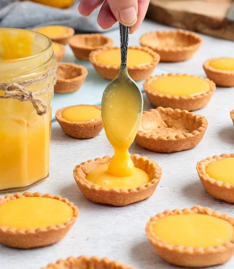 Lemon Curd Tartlets - A Baking Journey