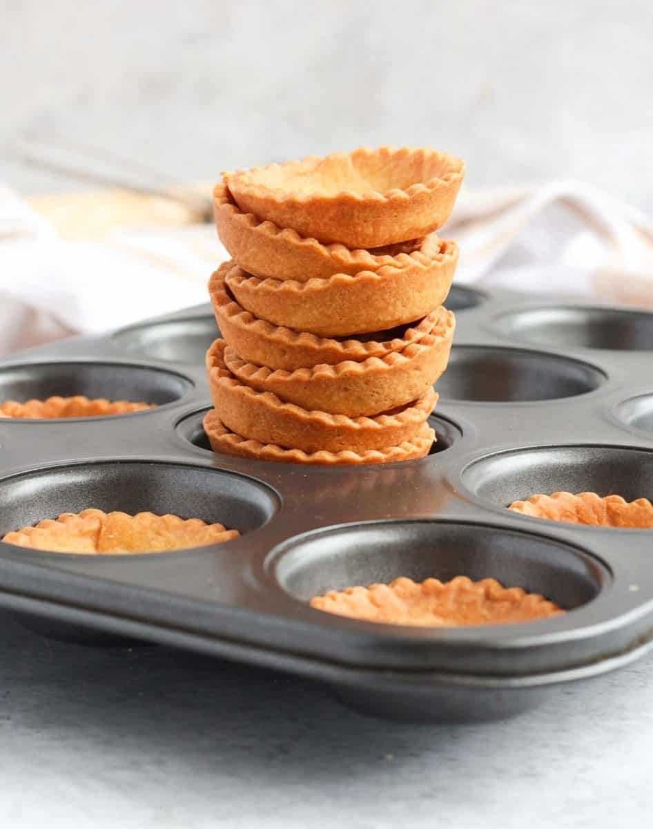 How to make Tartlet Shells - A Baking Journey