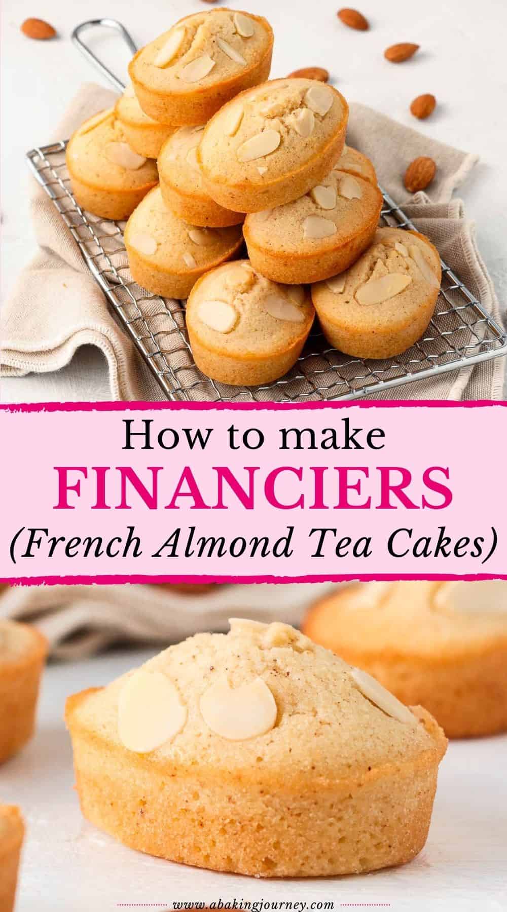 Financiers (Mini French Almond Cakes) - A Baking Journey