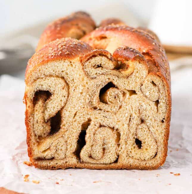 Cinnamon Roll Bread Loaf - A Baking Journey
