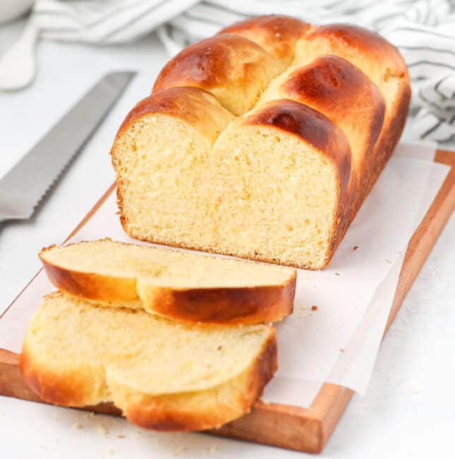 French Brioche Loaf Bread - A Baking Journey