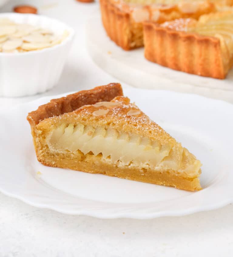 Pear Frangipane Tart (Tarte Bourdaloue) - A Baking Journey