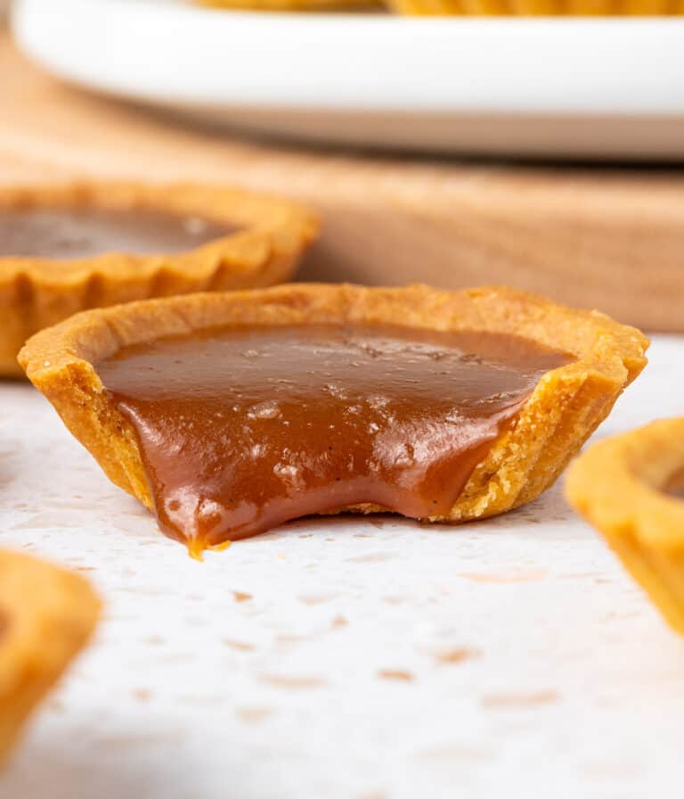 Salted Caramel Tartlets - A Baking Journey