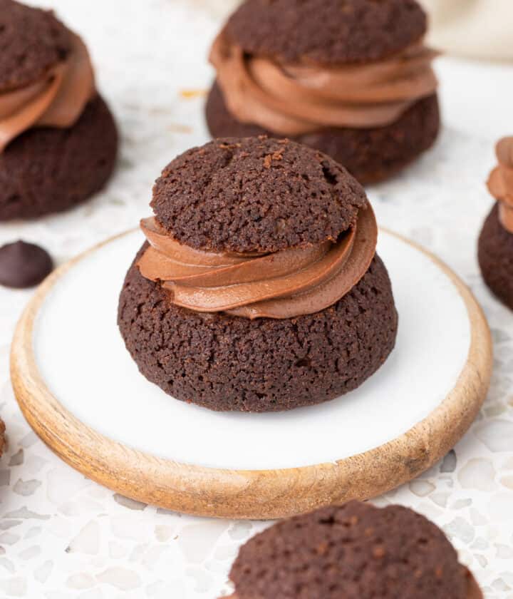 Chocolate Choux Buns (Chocolate Cream Puffs) - A Baking Journey