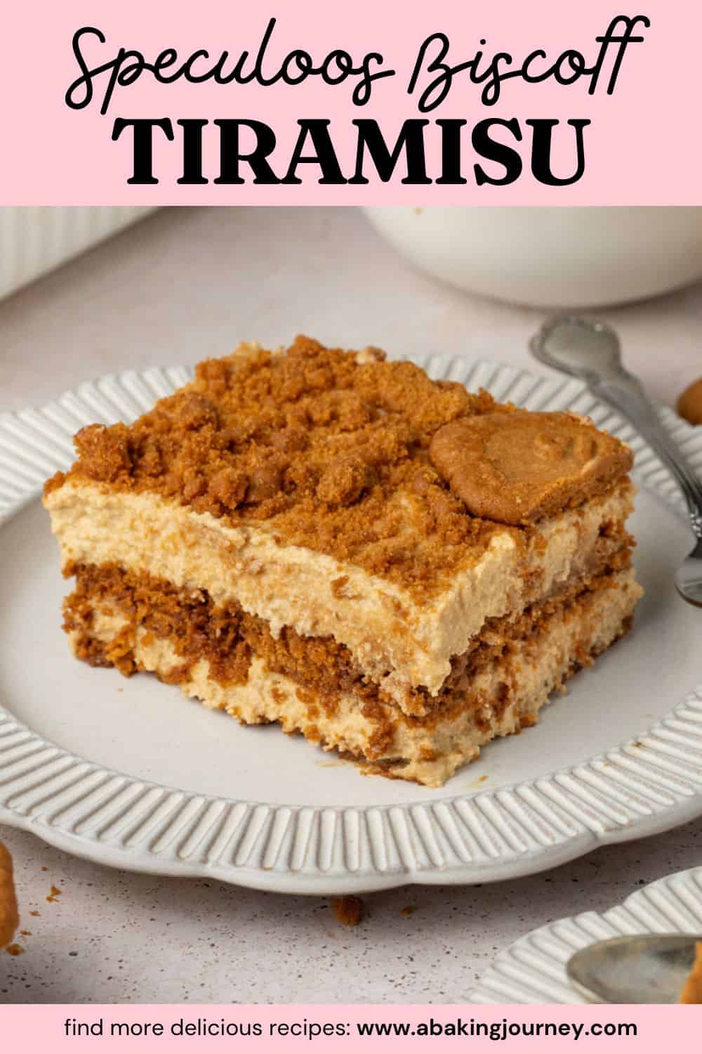 Speculoos Biscoff Tiramisu - A Baking Journey
