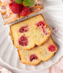 Lemon Raspberry Loaf Cake - A Baking Journey